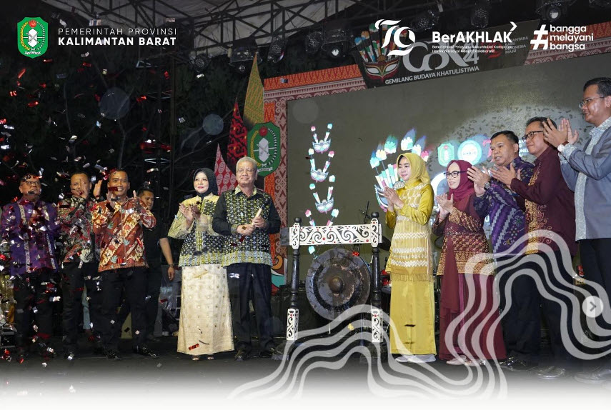 Buka Acara Gemilang Budaya Khatulistiwa Pj Gubernur Harrison Ajak Generasi Muda Cintai Budaya ...