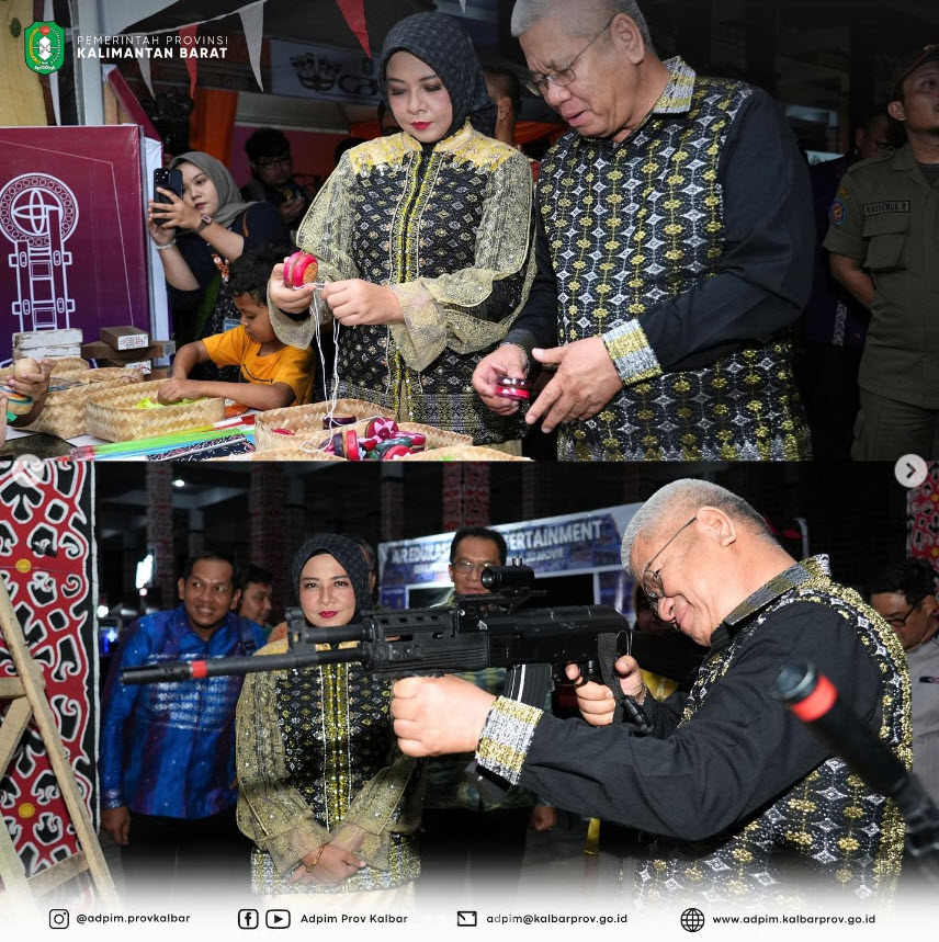 Buka Acara Gemilang Budaya Khatulistiwa Pj Gubernur Harrison Ajak Generasi Muda Cintai Budaya ...